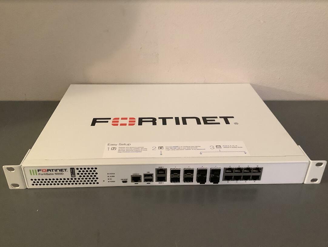 Thiết bị firewall FG 500D – Firewall Fortinet FortiGate® 500 Series