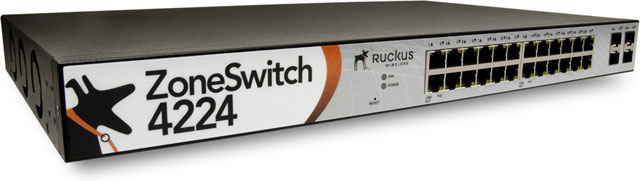 Thiết bị chuyển mạch Switch Ruckus ZoneSwitch 4224 (24 port PoE+)